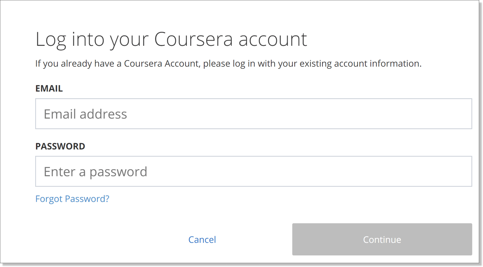 How to access Coursera Course from Canvas LMS
