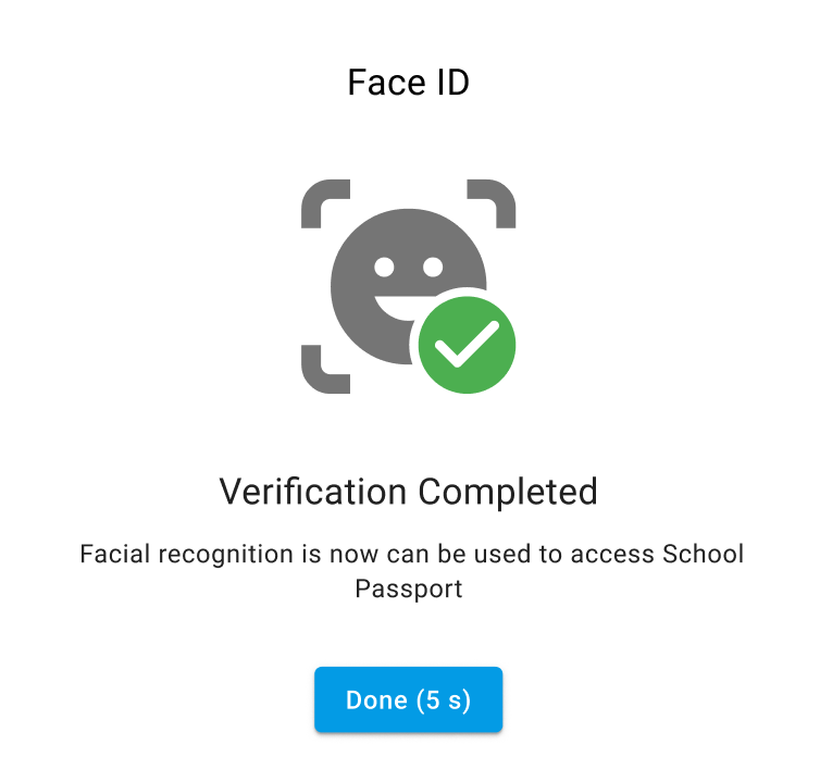 Sign in with Face ID